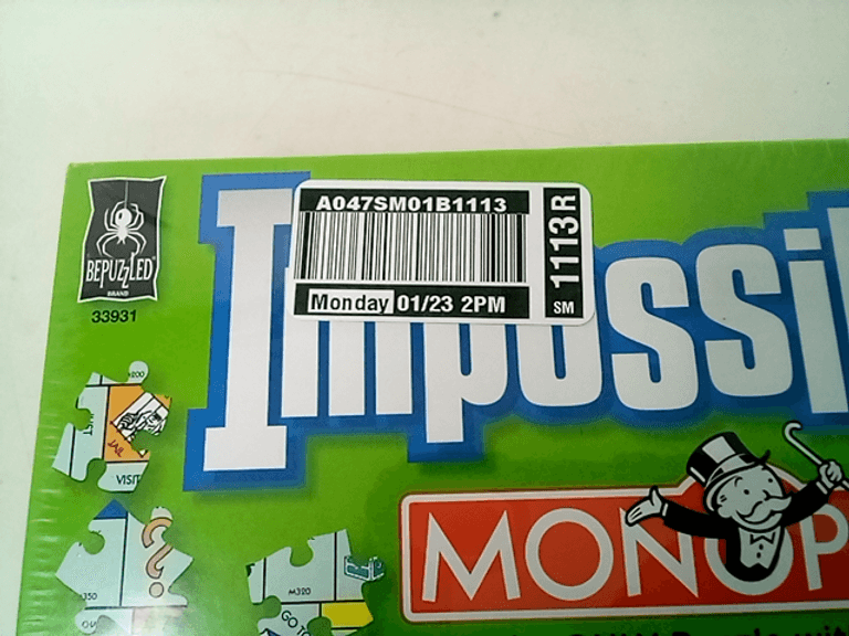 Hasbro Monopoly Game Impossibles Puzzle - Dutch Goat