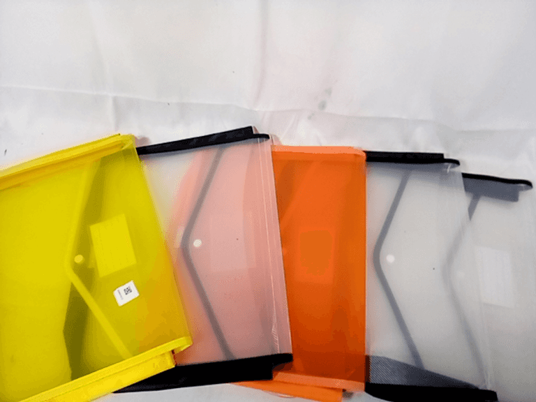 Plastic File Folder Poly Envelopes Expanding File Wallet Organizer ...