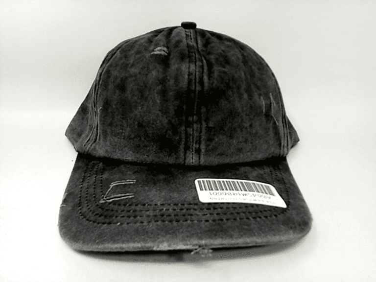 Women's Criss-Cross Detail Back Ball Cap,, Size OS - Washed Black ...