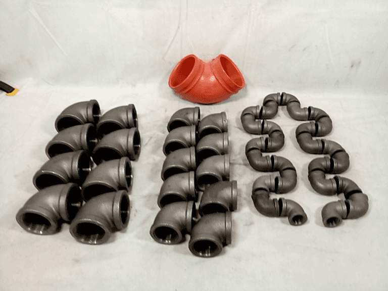 TSP Indonesia Assorted Pipe Fittings Lot of 45 - Dutch Goat