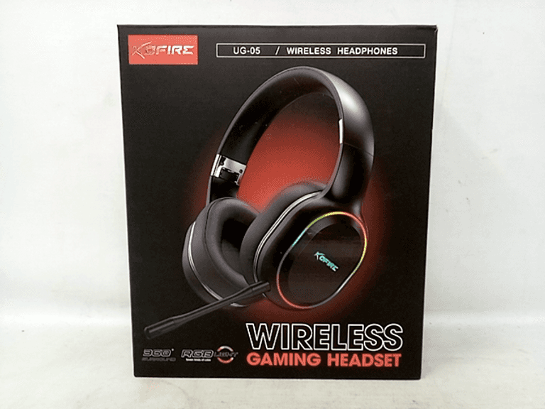 Fire UG-05 Wireless Gaming Headset - Black - Dutch Goat
