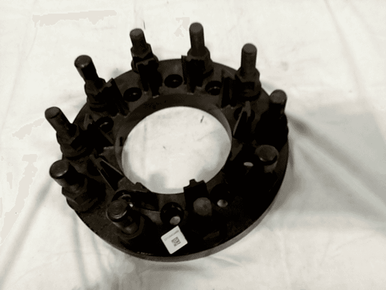 8-10 Lug Steel Dually Wheel Adapter, 1', Black - Dutch Goat