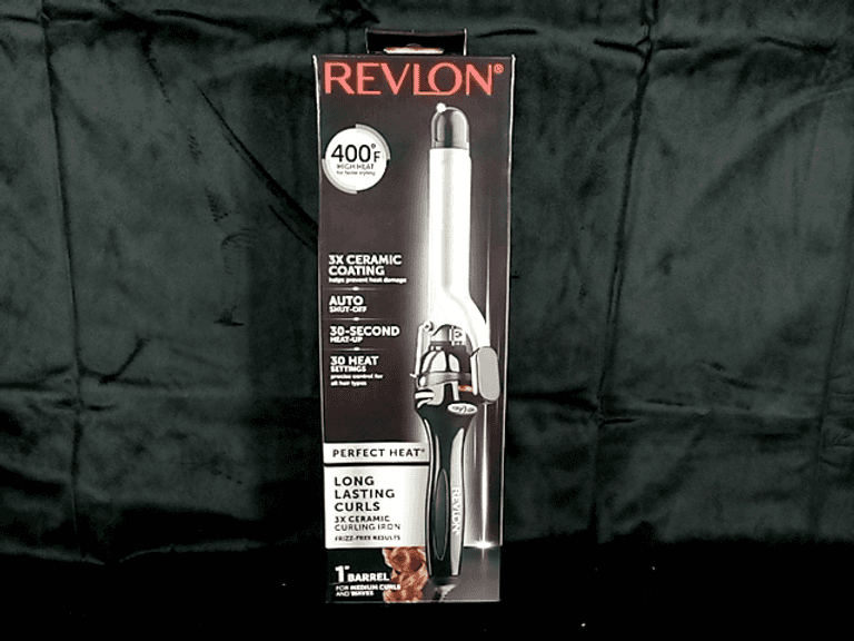 Revlon 3X Ceramic Curling Iron - 1" Barrel for Medium Curls & Waves ...