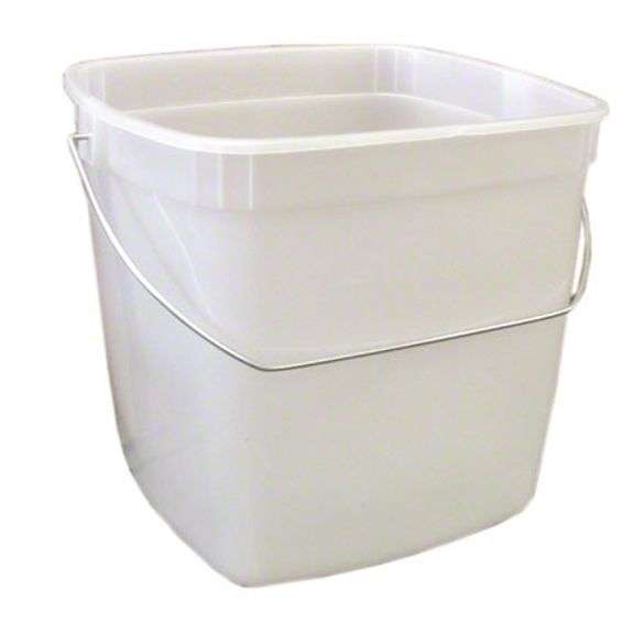 Lot of 13 - Impact 6 Qt. Square Utility Pails - Dutch Goat