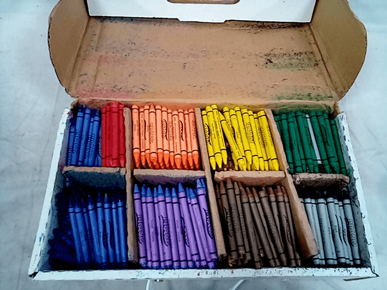 Prang Crayons Master Pack, 8 Colors, 800 Count, Multi-Color - Dutch Goat