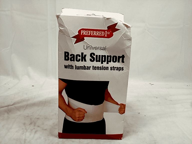 Preferred 1st Universal Back Support with Lumbar Tension Straps - Dutch ...