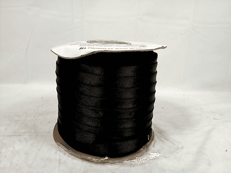 Sterling Rope Webbing Spool 1", Black Nylon 100yd - Dutch Goat