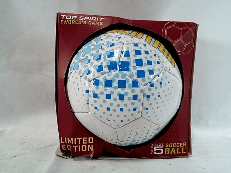 Top Spirit The World's Game Limited Edition Soccer Ball, Size 5 - Dutch ...