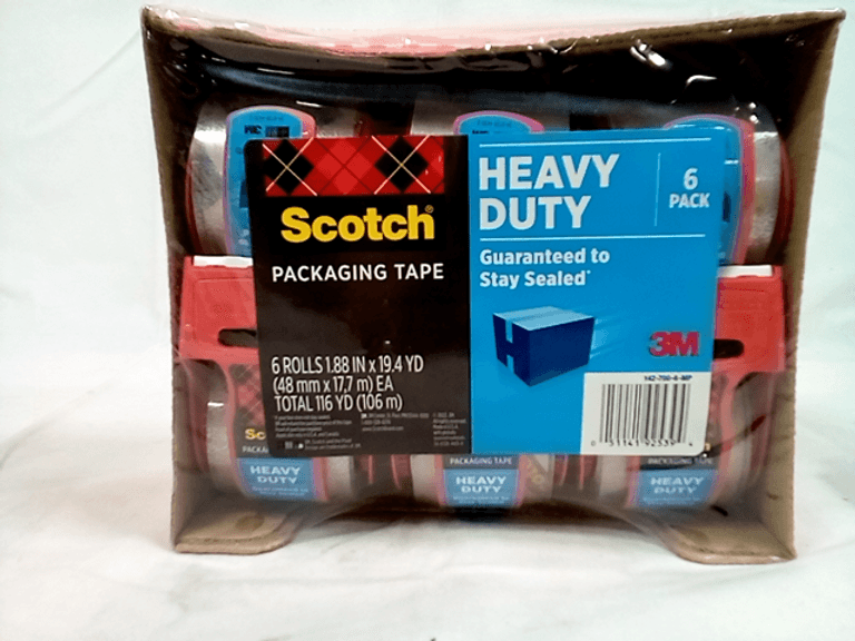 Scotch Shipping Packaging Tape Heavy Duty 6 Pack - Dutch Goat