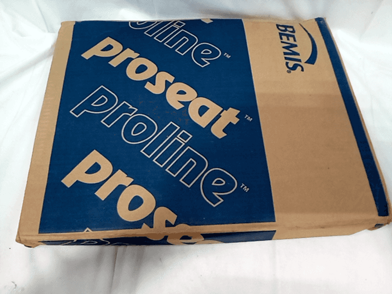 Proline Proseat 0500TP Round Molded Wood Toilet Seat, Closed Front With ...