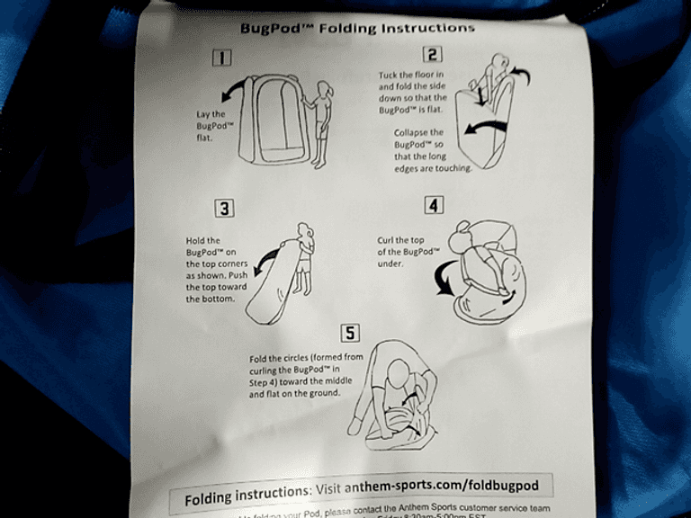 BugPod Undercover SportPod Up Insect Screen Pod Tent - Dutch Goat