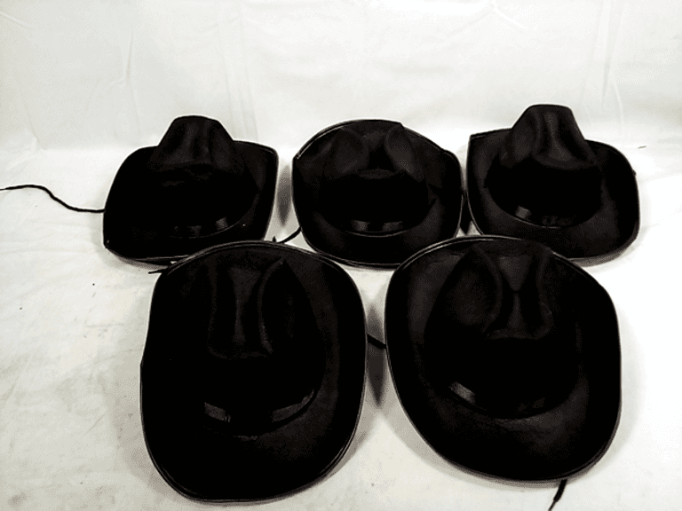 Lot of 5 - Classic Cowboy Hat - Dutch Goat