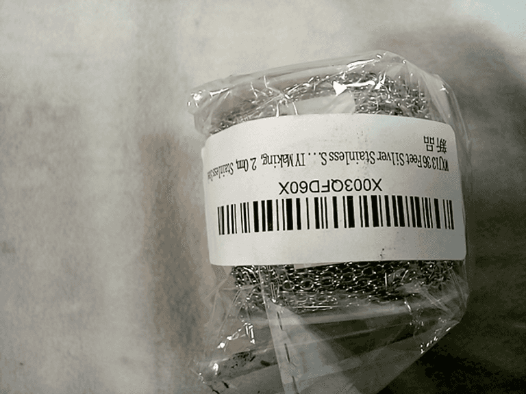 Stainless Steel Link Cable Chain For Jewelry Making, Silver - Dutch Goat