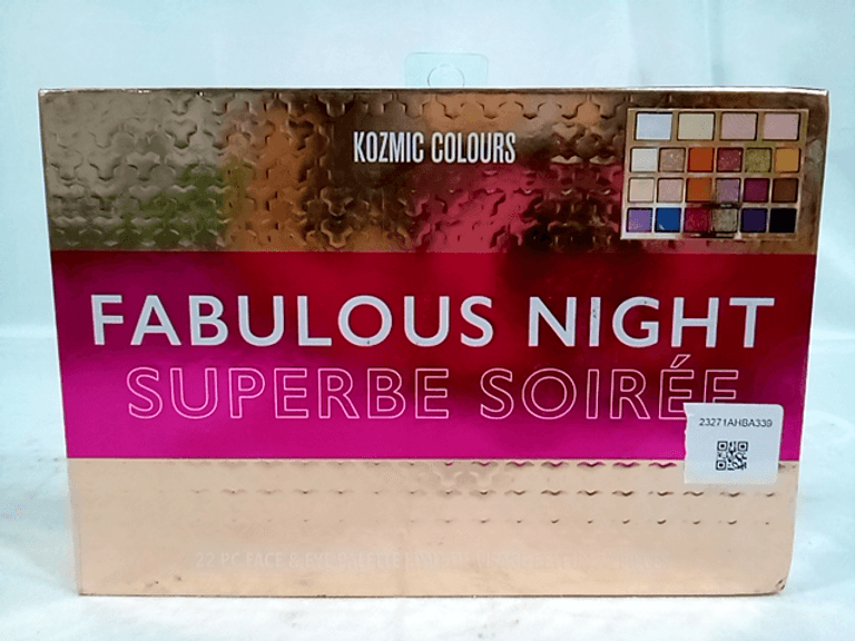 Kozmic Colours, Fabulous Night, 22 Piece Face & Eye Palette, Multi ...