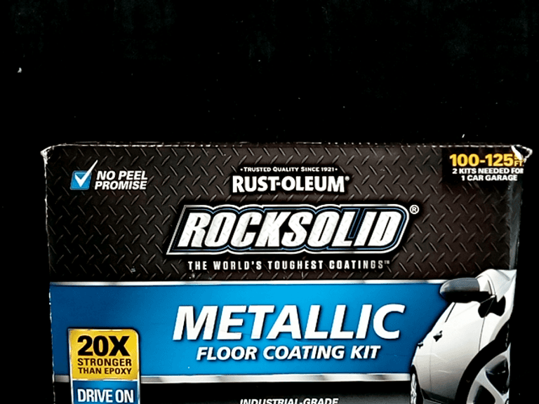 Rust-Oleum Rocksolid Metallic Garage Floor Coating Kit - Dutch Goat