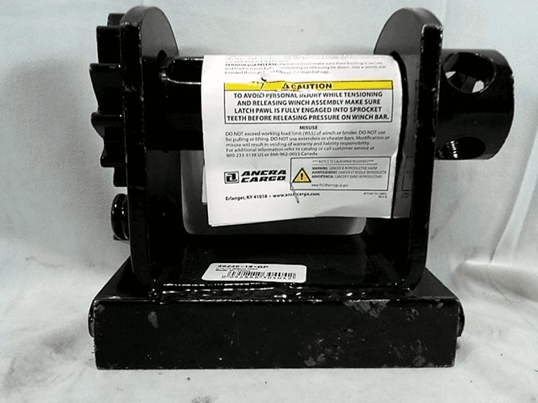 Ancra 49246-10-BP, Standard Utility Trailer Track Slider Web Winch ...