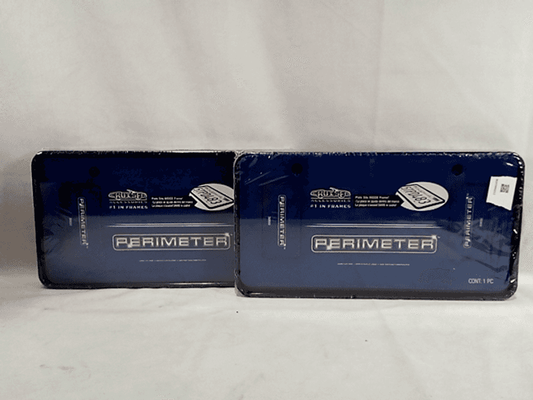 Lot of 8 - Cruise Accessories Perimeter License Plate Frames - Dutch Goat