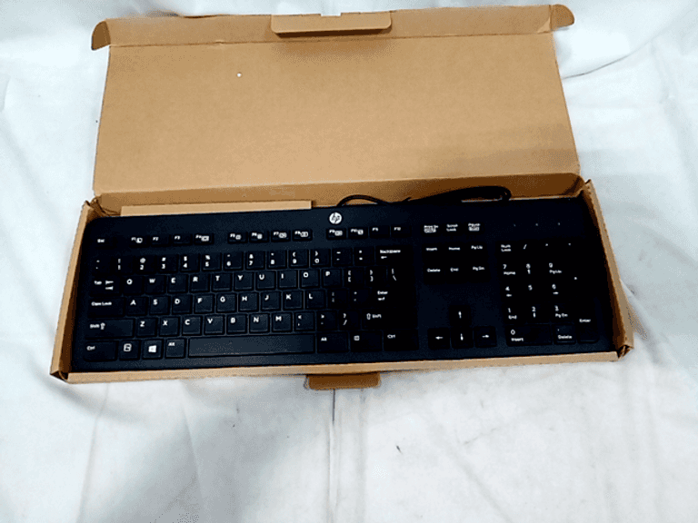 HP KU-1469, Business Slim Keyboard, Black - Dutch Goat