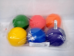 Gopher ClassicCoat Rainbow Dodgeball Set, 6.3" Dia. 6-Pack - Dutch Goat