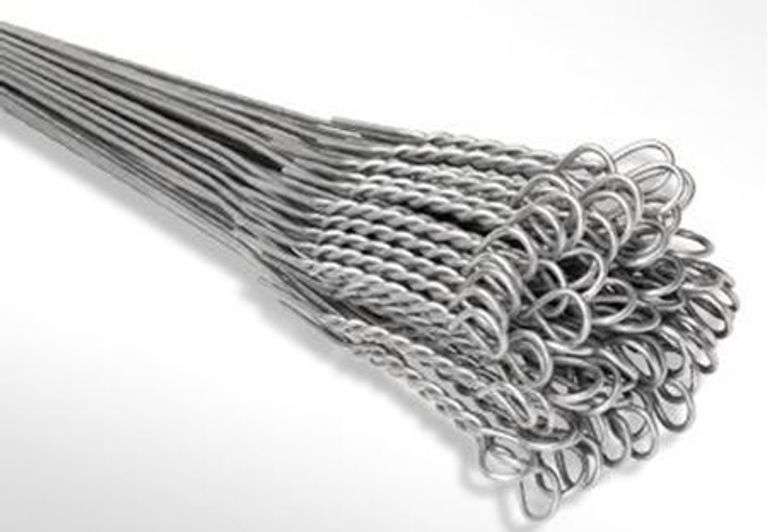 Galvanized Steel Bailing Wire, Silver - Dutch Goat