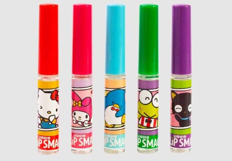 Lip Smacker Sanrio Hello Kitty and Friends Liquid Gloss, 5-Piece/Pack ...