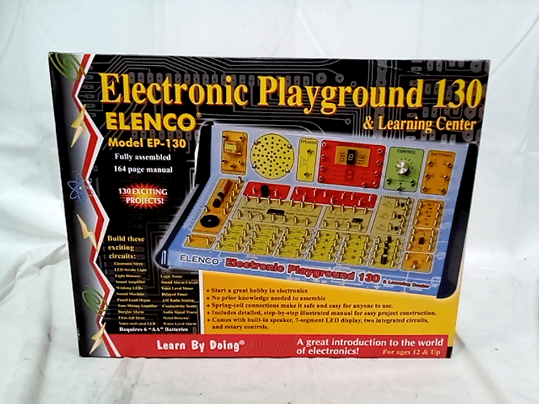 Elenco EP-130 Electronic Playground 130 & Learning Center - Dutch Goat