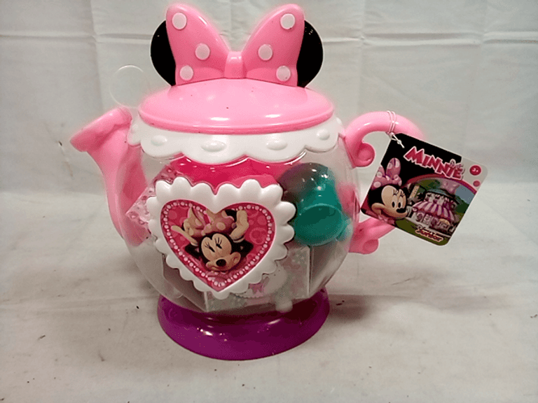 Minnie Mouse Terrific Teapot, Kids Pretend Play Tea Set - Dutch Goat