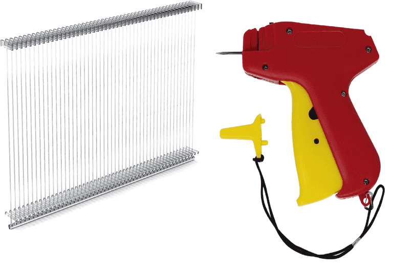 Assortment of 2 - Clothing Tagging Gun & Label Clear Tags - Dutch Goat