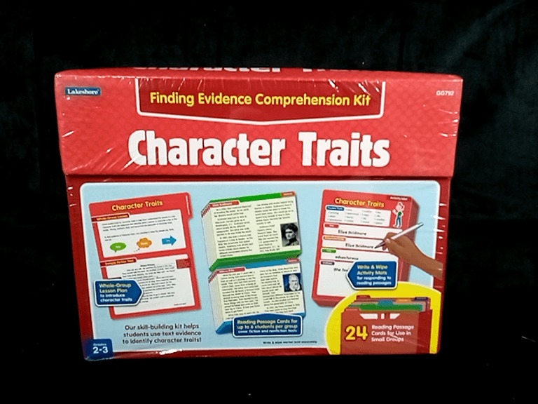 Lakeshore Character Traits - Finding Evidence Comprehension Kit - Dutch ...