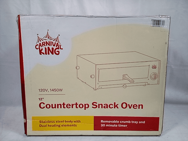 Carnival King 12" Countertop Snack Oven, 120V 1450W - Dutch Goat