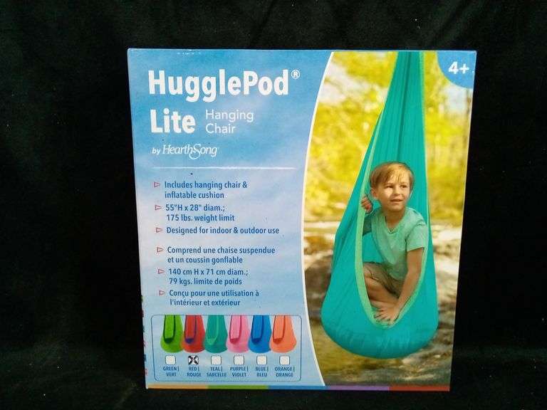 HearthSong HugglePod Lite Hanging Hammock Chair - Dutch Goat
