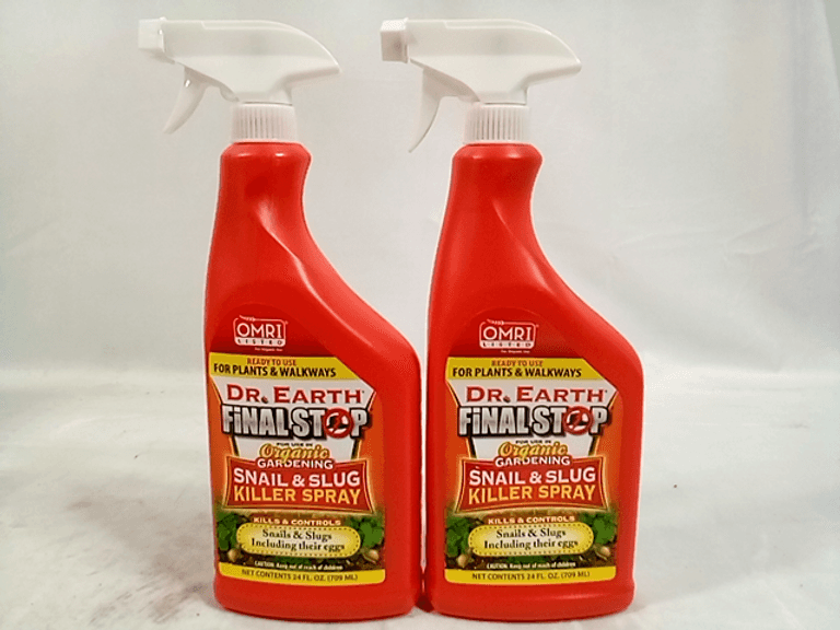 Lot of 2 - Dr. Earth Final Stop Snail & Slug Killer Spray 24 Oz RTU ...