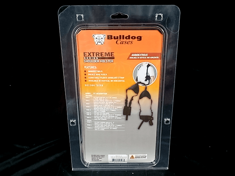 Bulldog Extreme Series Shoulder Holster Size 14 Revolver - Ambidextrous ...