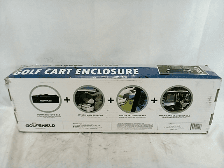 Golfshield GSX Golf Cart Enclosure - Dutch Goat