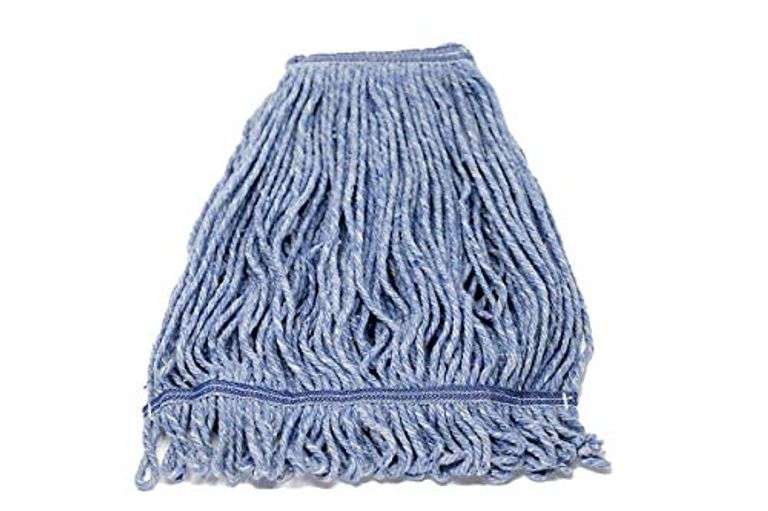 Lot of 9 - Bison Life, Kleen Handler General Cleaning Mop Head, Blue ...