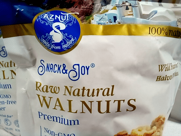 Lot of 16 - Aznut, Snack & Joy, Premium Raw Natural Walnuts, Multi ...