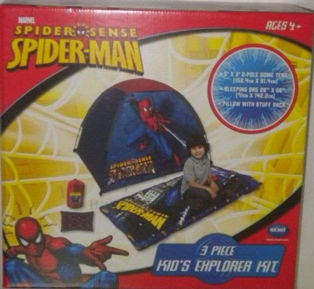 Spider Sense Spider-Man Drawstring Cinch Backpack Tote Gym Bag - Dutch Goat