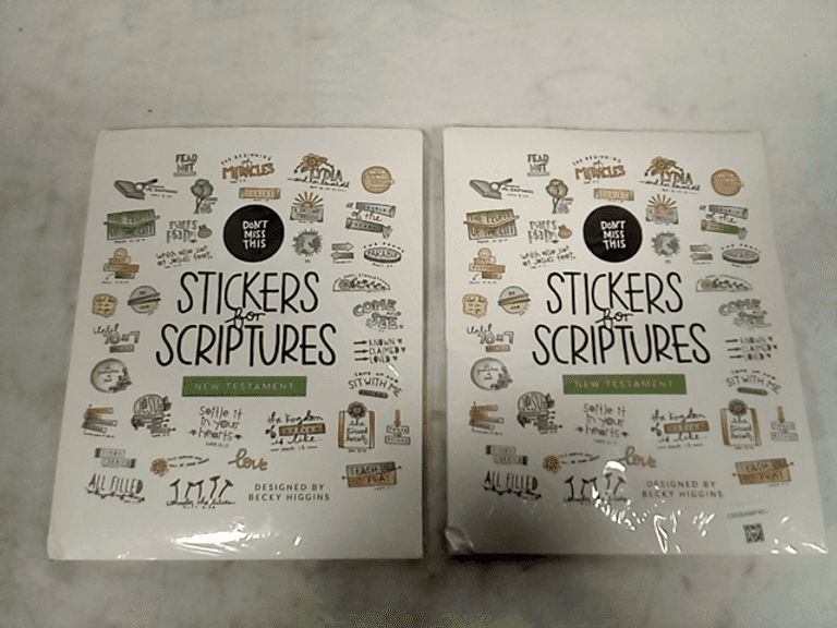 Lot of 2 - Becky Higgins, Don't Miss This: The Book Of Mormon Scripture ...