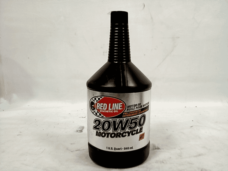 Red Line 20W50 Motorcycle Synthetic Oil, 4T 1 U.S. Quart - Dutch Goat
