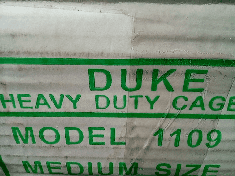 Duke Heavy Duty Live Animal Cage Trap, Medium Size 26"x9"x9" - Dutch Goat