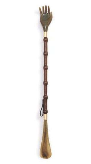 Concord, 21" Beechwood Shoe Horn Back Scratcher, Natural - Dutch Goat