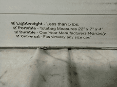 Golfshield GSX Golf Cart Enclosure - Dutch Goat