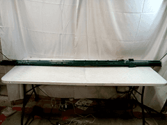 Lot of 7 - Everbilt 7ft Heavy Duty Green Steel Fence U-Post with Anchor ...