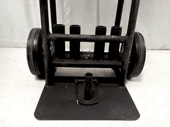 Hercules HA63, Breaker Hammer Cart, 350lb Capacity, Black - Dutch Goat