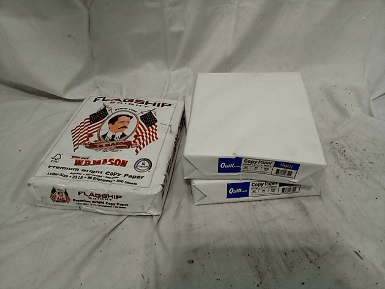 Assortment of 3 - Flagship™ Bright Premium Bright Copy Paper - Dutch Goat