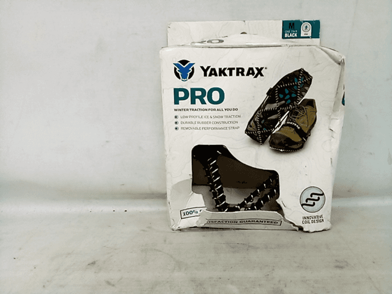 Yaktrax Pro Winter Traction Shoe Attachments, Size M - Dutch Goat