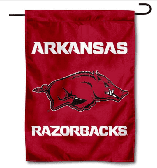 Arkansas Razorbacks Indoor/Outdoor House Flag *Flag ONLY - Dutch Goat