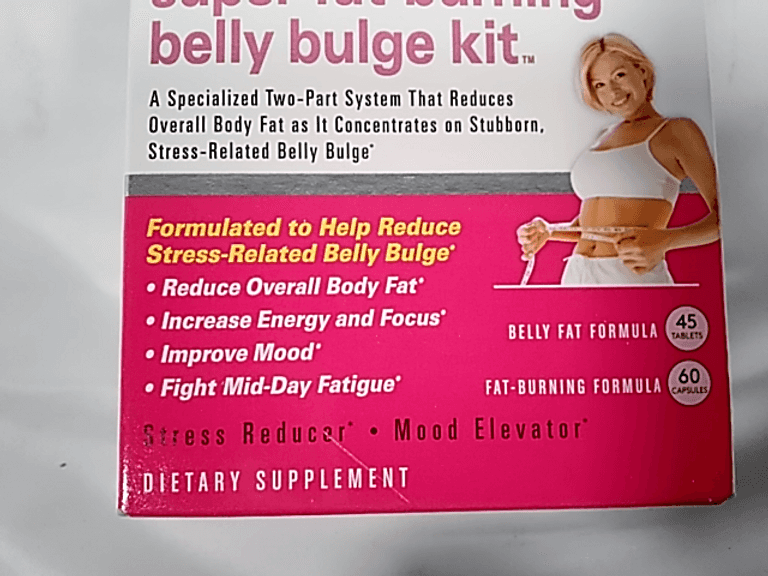 Relacore The Ultimate Super Fat-Burning Belly Bulge Kit 2 Step System ...