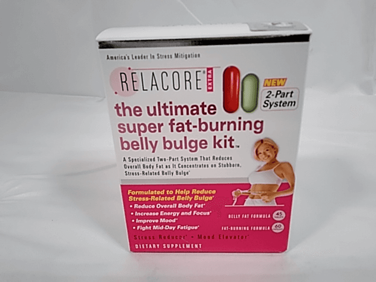 Relacore The Ultimate Super Fat-Burning Belly Bulge Kit 2 Step System ...