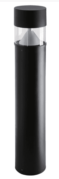 Led Bollard Chelsea Led Bollard, Black - Dutch Goat